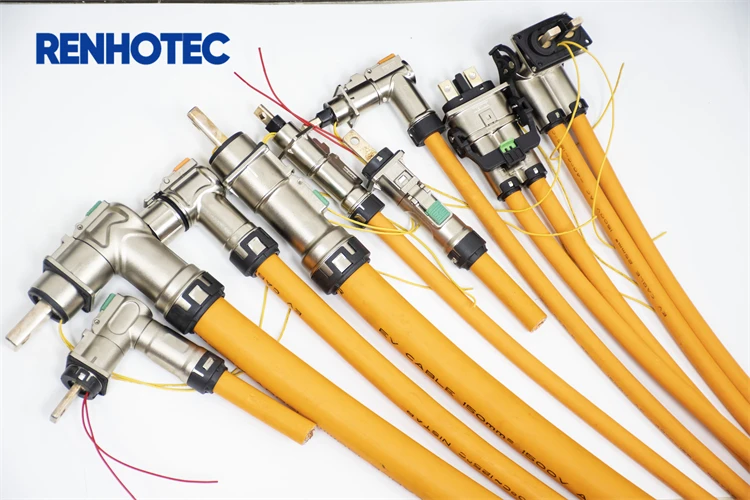 High Voltage Hvil Hvsl Connector Cable Waterproof Ip67 16a 23a 35a 50a ...