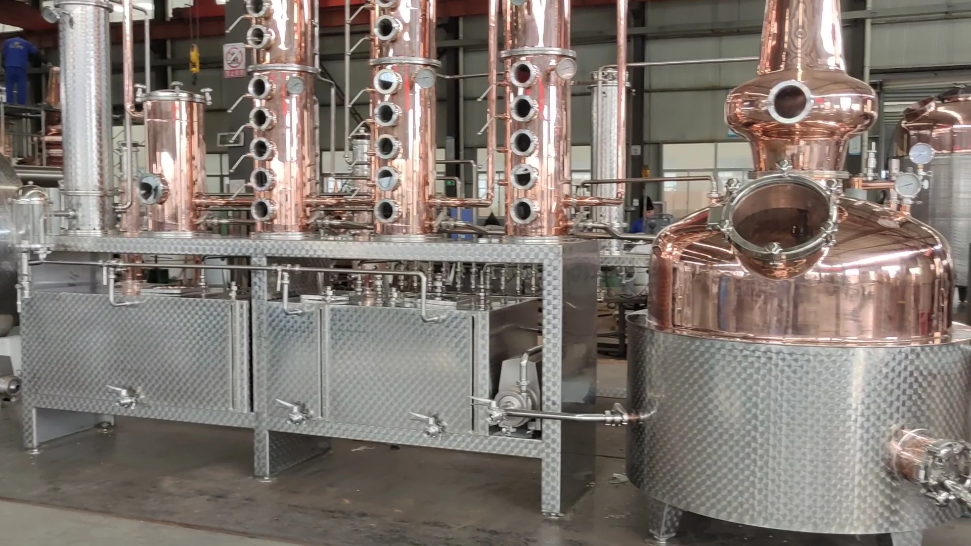 Zj Gin Copper Distillery Still Spirit Vodka Still - Buy Whiskey Pot Still column Still whisky ...