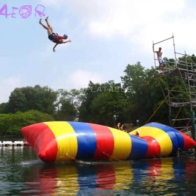 Inflatable Water Catapult Blob - Ultimate Floating Fun