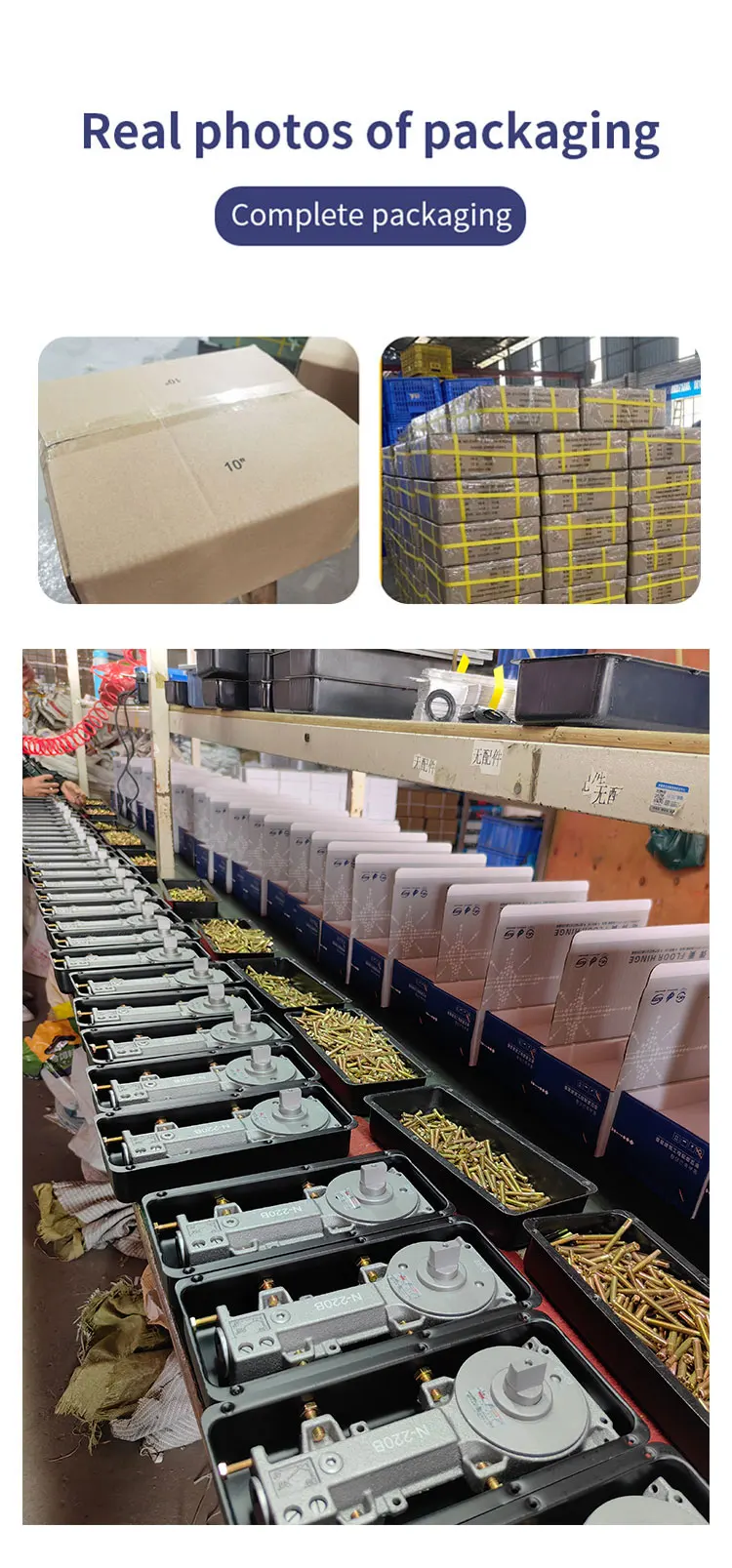 Modern Design Wooden Door Conceal Pivot Hinge Overhead Automatic Floor ...