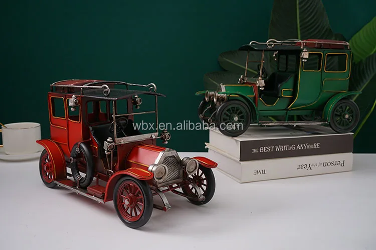 Handmade Antique Diecast Car Toy Model for Home Decoration - OEM