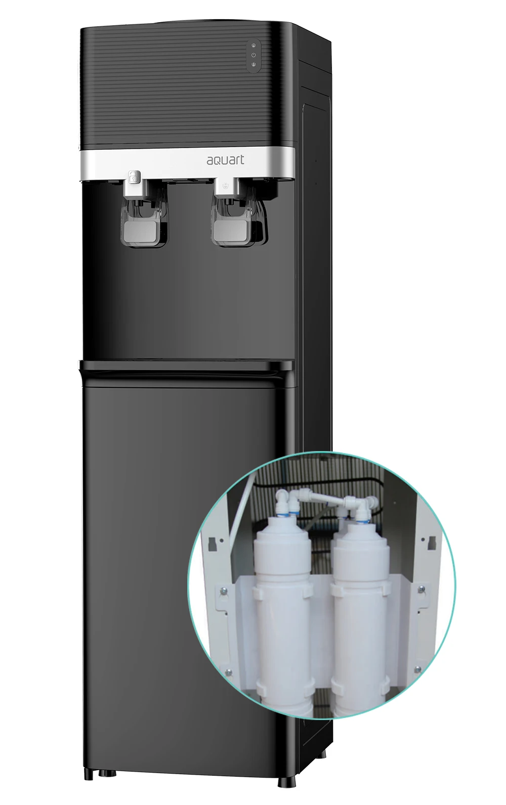 FY555 Aquart Bottleless Hot and Cold UF Water Dispenser