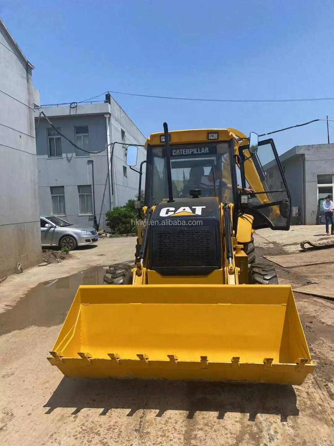 Original Japan Caterpillar Backhoe Loader 420F Second Hand Cat Retro ...