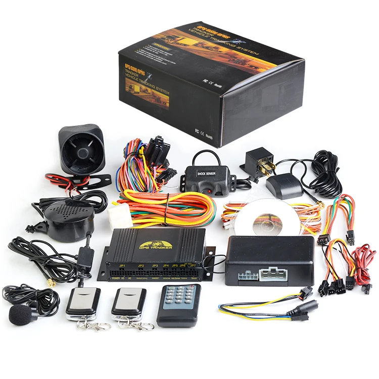 Car gps tracker remote keyless central locking system car anti-theft ...