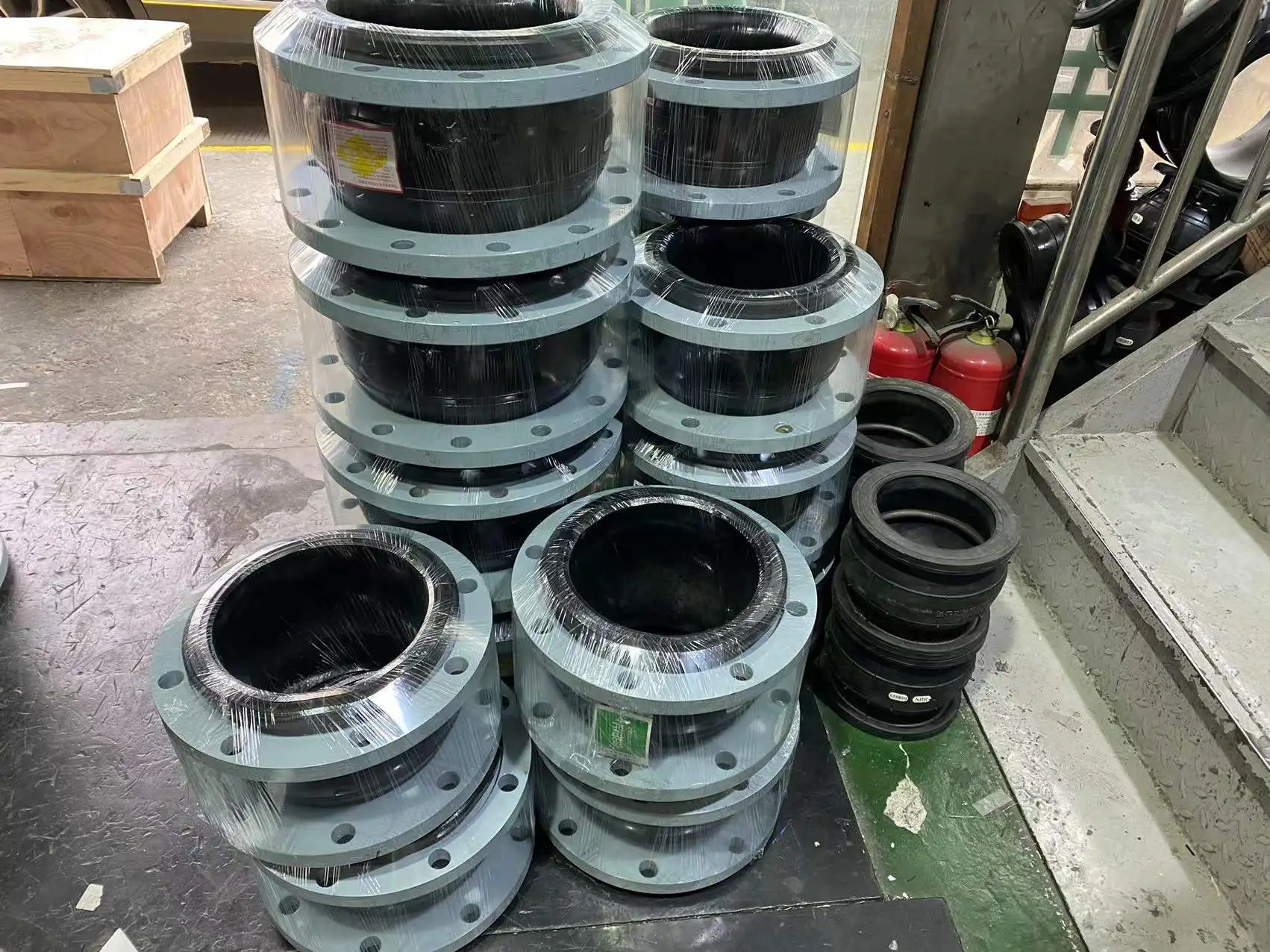 Upvc Flange Connection Pvc Pipe Route Special Rubber Expansion Joint ...