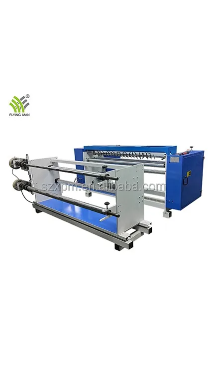 Automatic Film Slitting Rewinding Machine Cloth Felt Roll Slitter ...