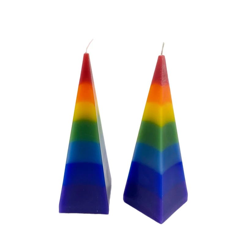 Luxury Pyramid Shape Candle For Chakras Candle In Bulk - Buy Pyramid ...