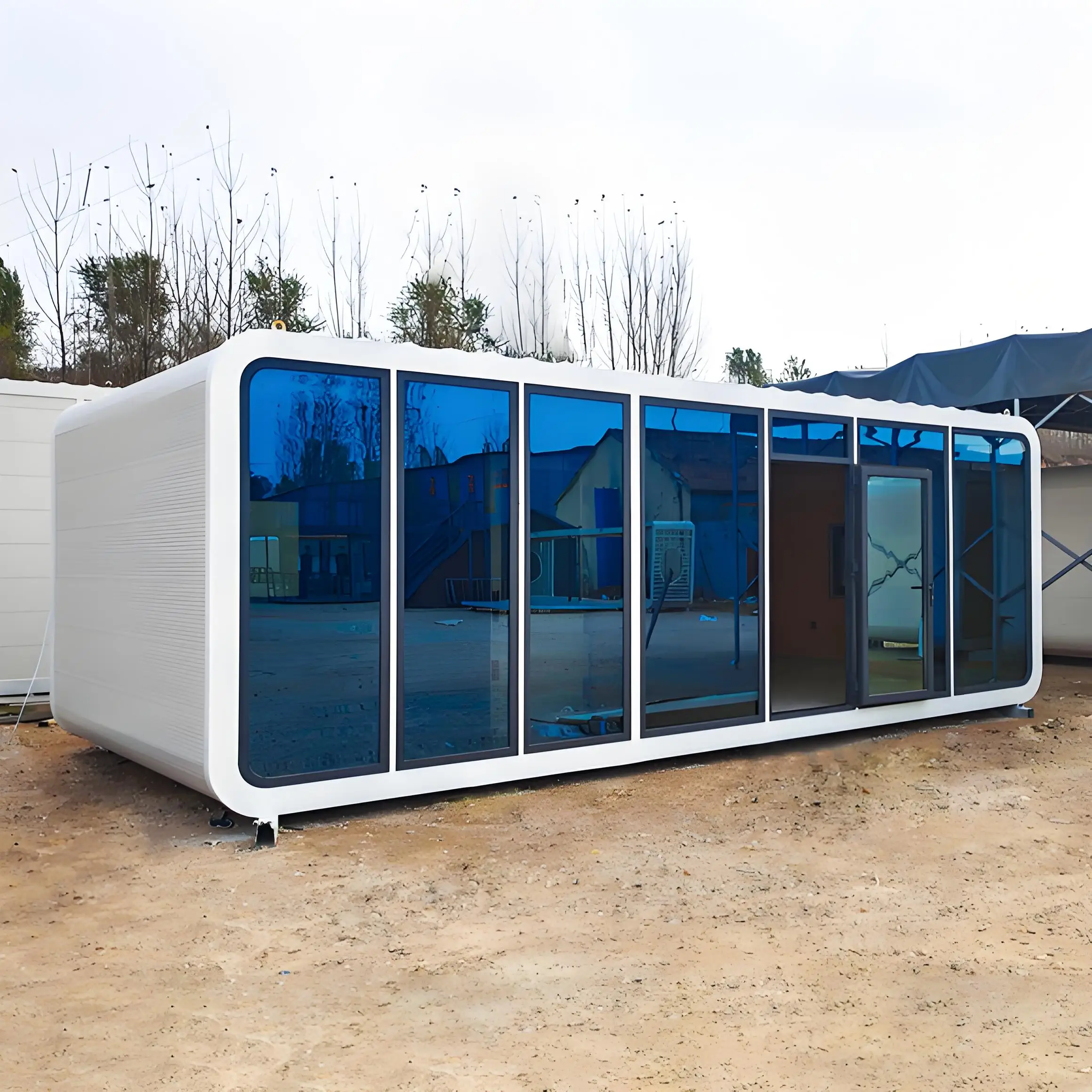 MobiMod Pods Portable Modular Prefab Units Industrial Design for On ...