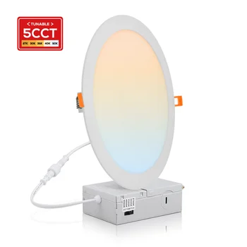 12 Inch Slim Led Downlight With Junction Box Panel Dimmable 3000k Warm ...