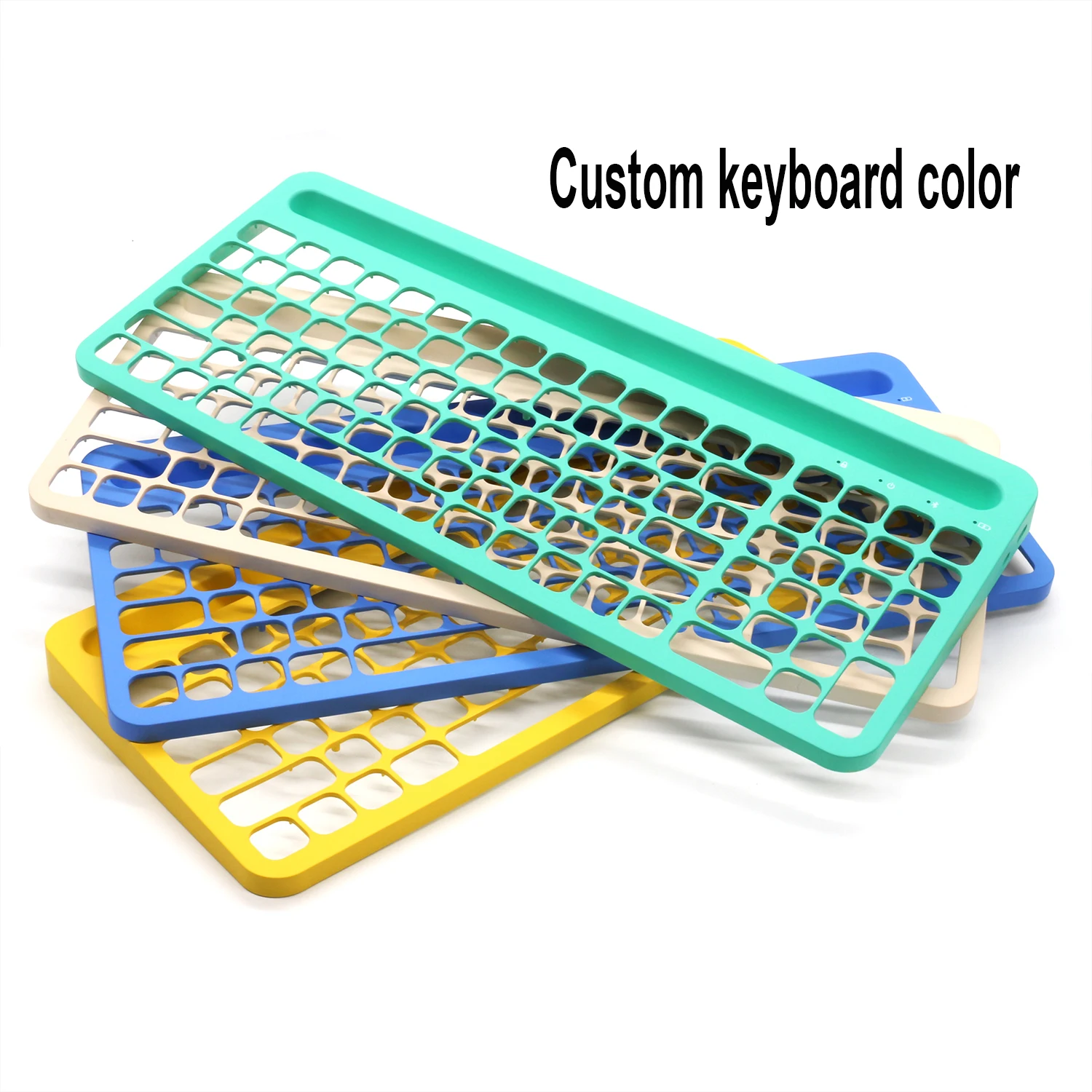 Custom Layout Multi-device Round Key Tastatur Deutschland European ...