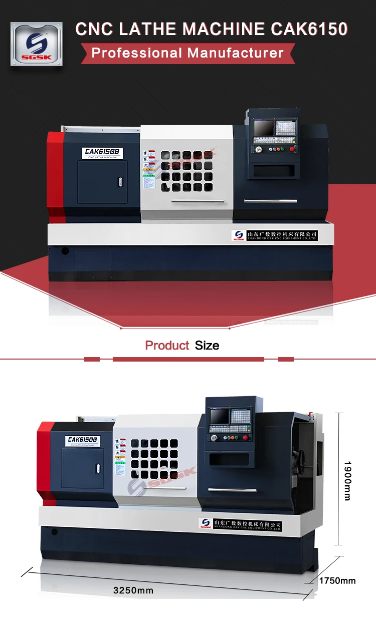 Cak6150 Mesin Bubut Logam Otomatis Spindel Cnc Tipe Tunggal Swiss - Buy ...