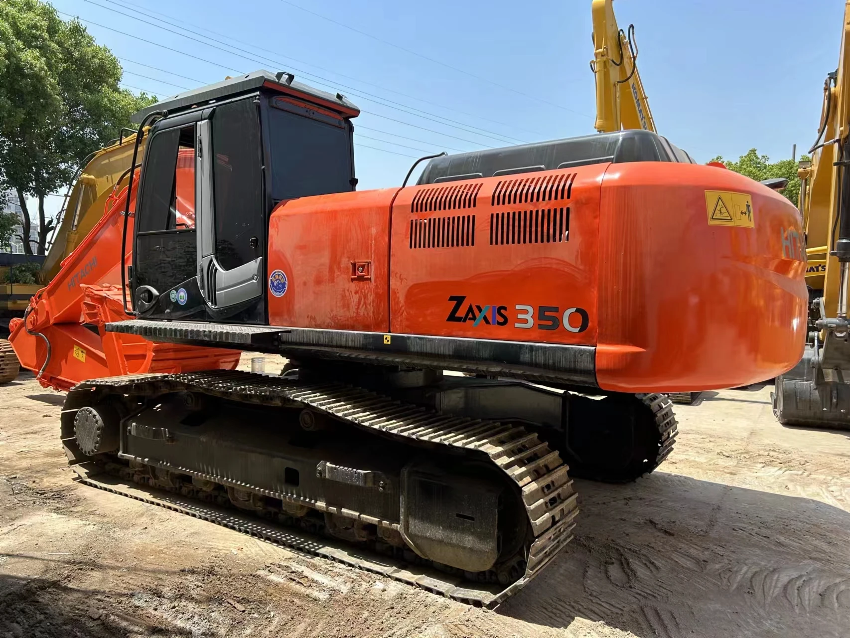 Heavy Duty Machinery Hitachi ZX350 Used Excavators Used 35 Ton Crawler ...