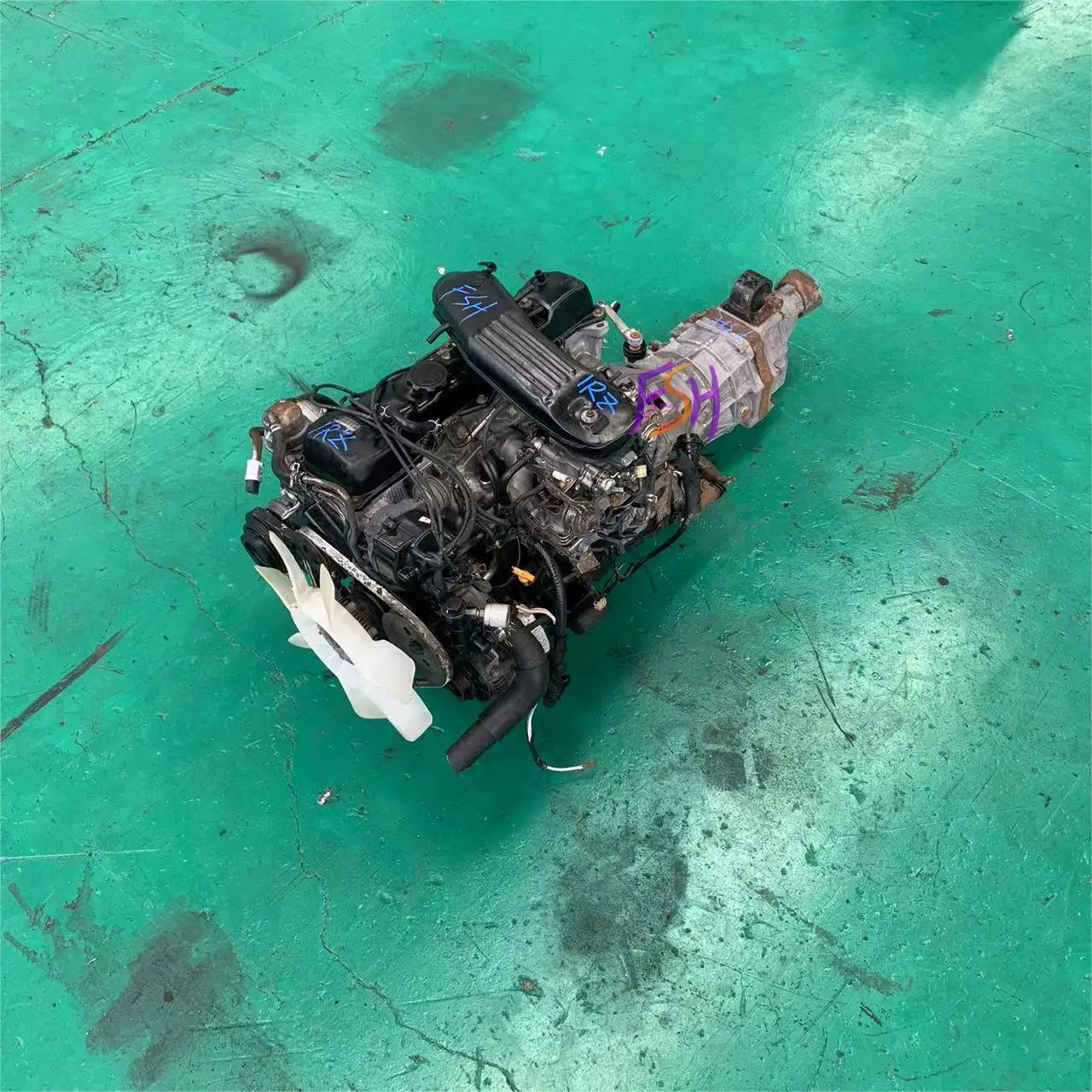 ForTo Yota Used Gasoline Engine 1RZ Complete Engine 1RZ Used Auto Parts ...