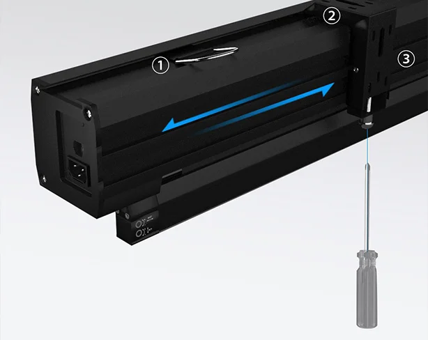 Screen Pro 135 Inch Tab-tensioned Motorized Projection Screen With ...