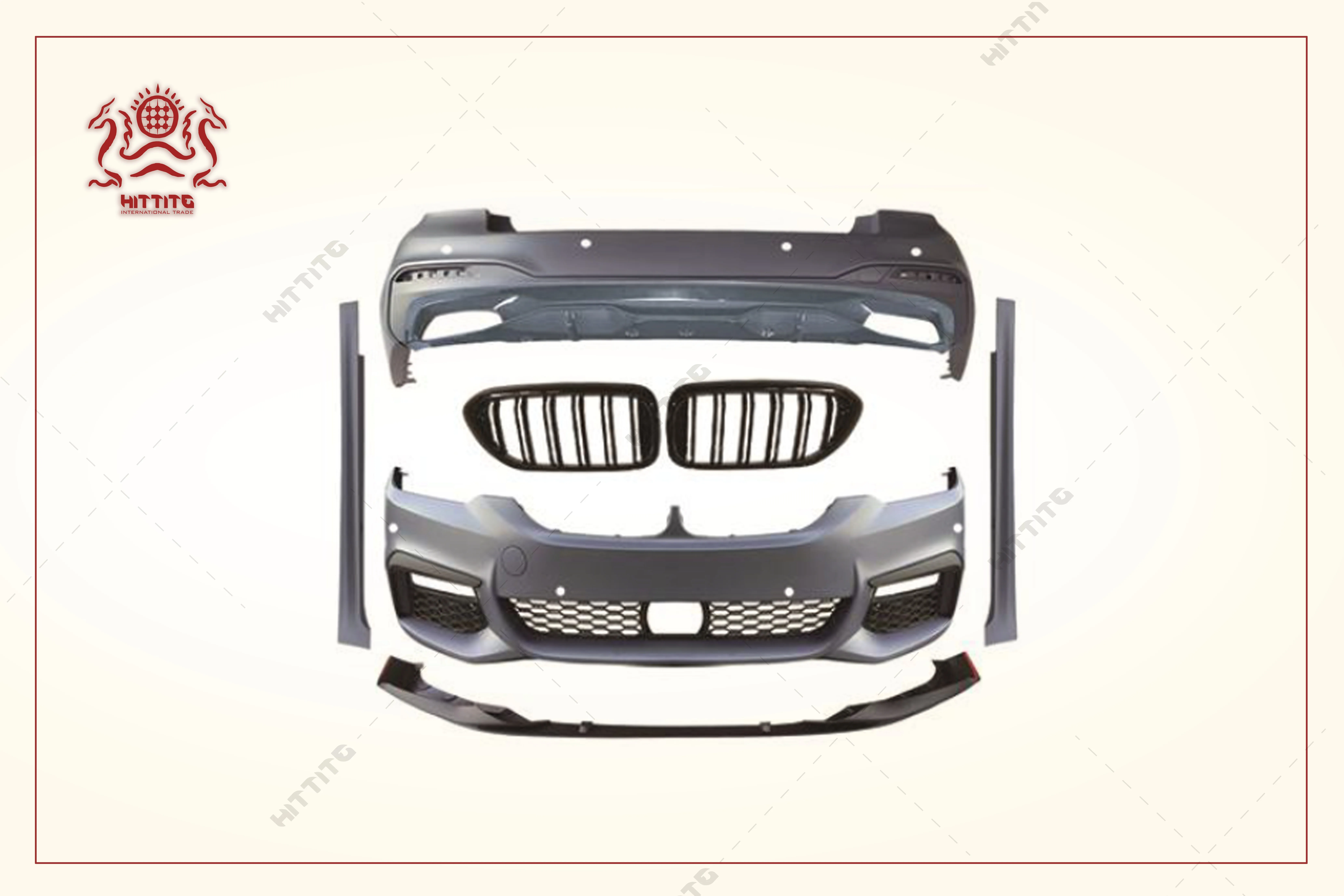 Body Kit Full Set Front Bumper Suitable For Bmw Series 5 G30 G38 M ...