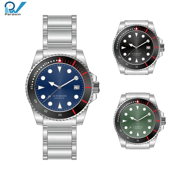 316L Stainless Steel Diver Watches - 300 Meters Water Resistant