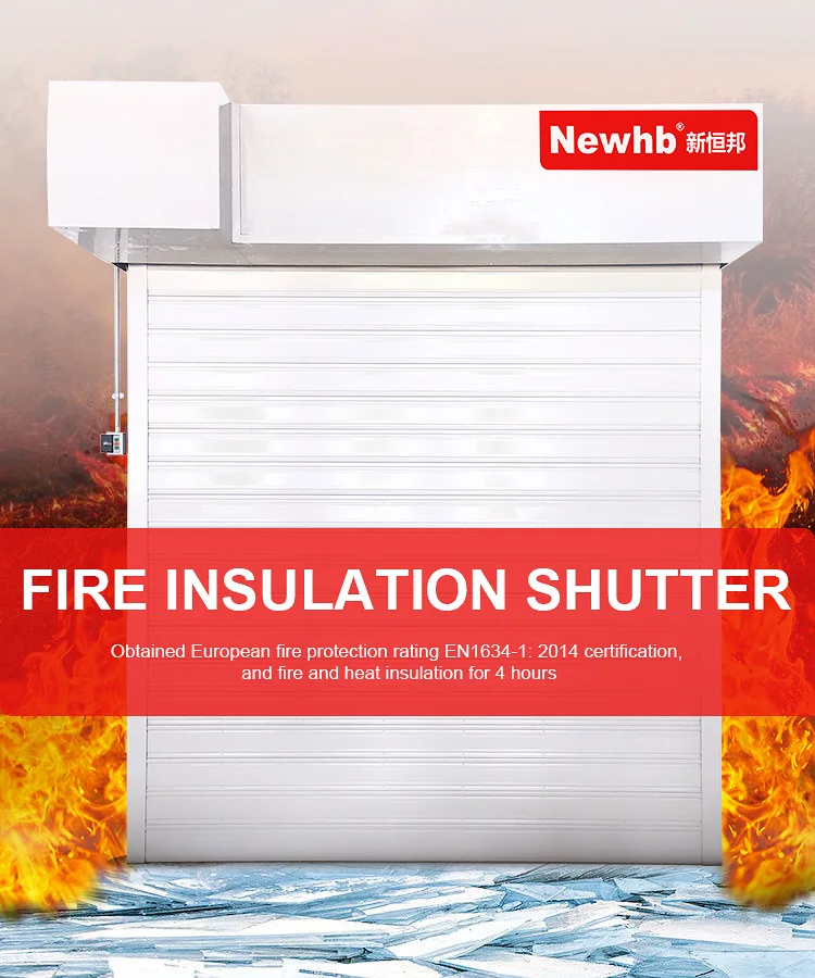 Factory Price Fire Door European Union Certification Fire Shutter Door ...