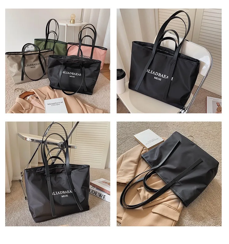 Large Capacity Oxford Cloth Tote Bag Firewood Carrier Organizer ...