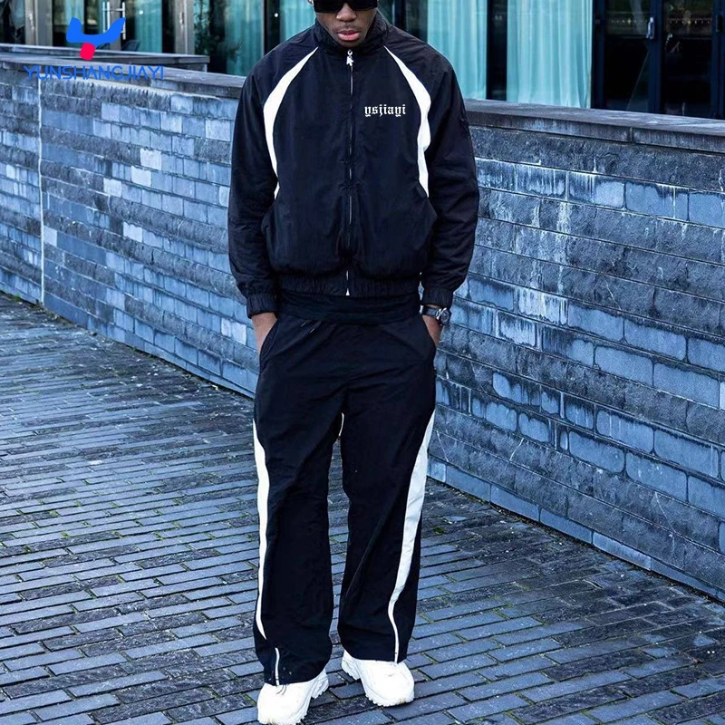 YSJY Polyester Tracksuits - Customizable Men's Sets