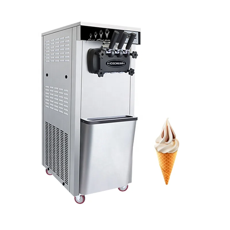 Factory sales best price ice cream machine commercial soft ice cream ...