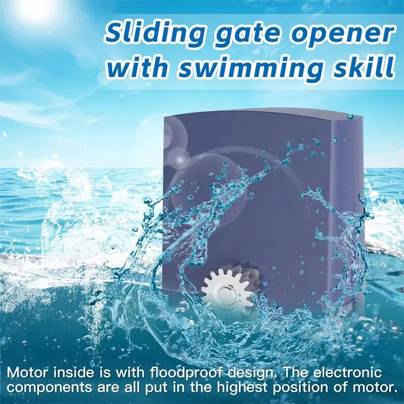 Dc Motor Sliding Gate Operator Kit For 1000kg Gate - Automatic Gate ...