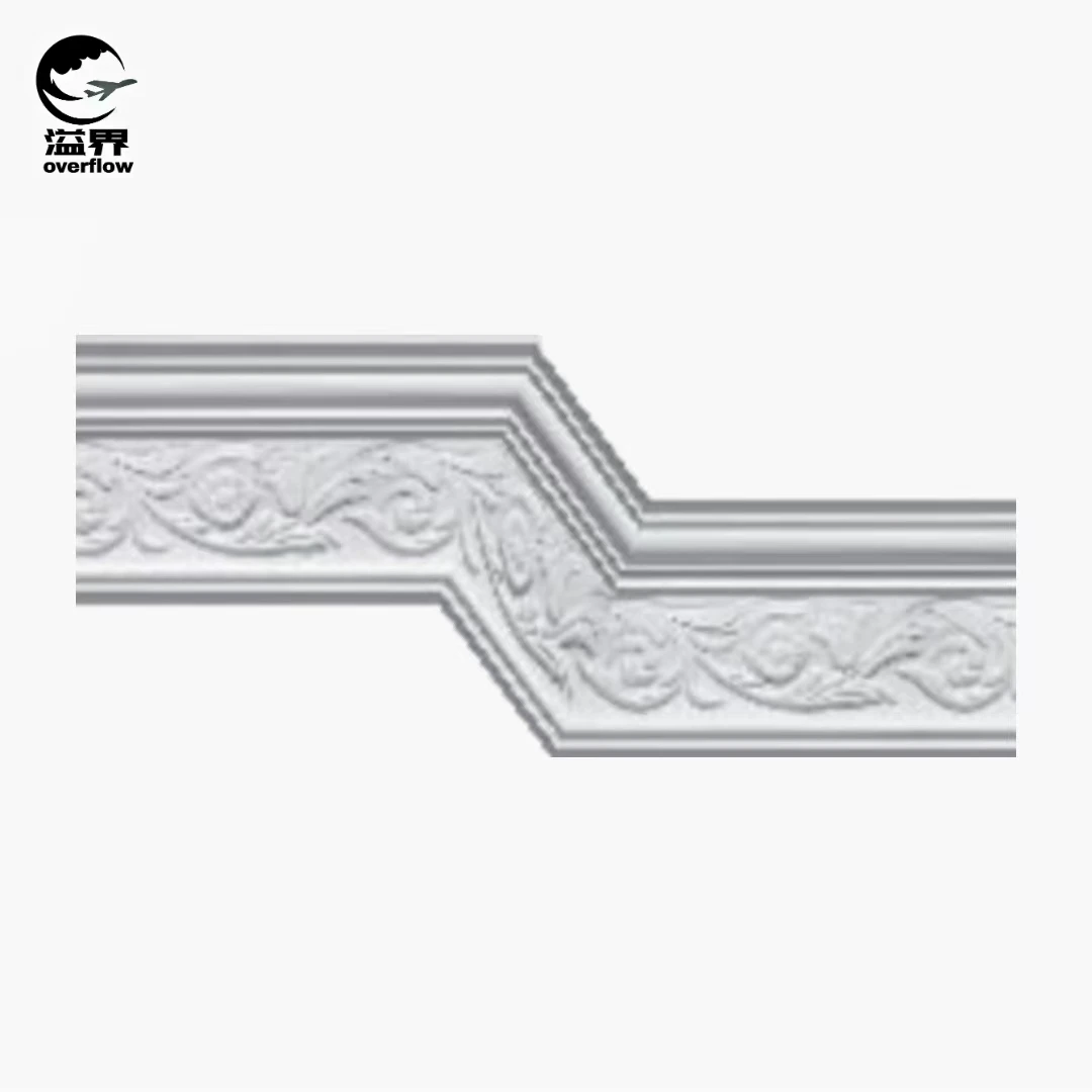 Gypsum Cornice Strip Wood Moulding Plaster Ceiling Drywall Decorative ...
