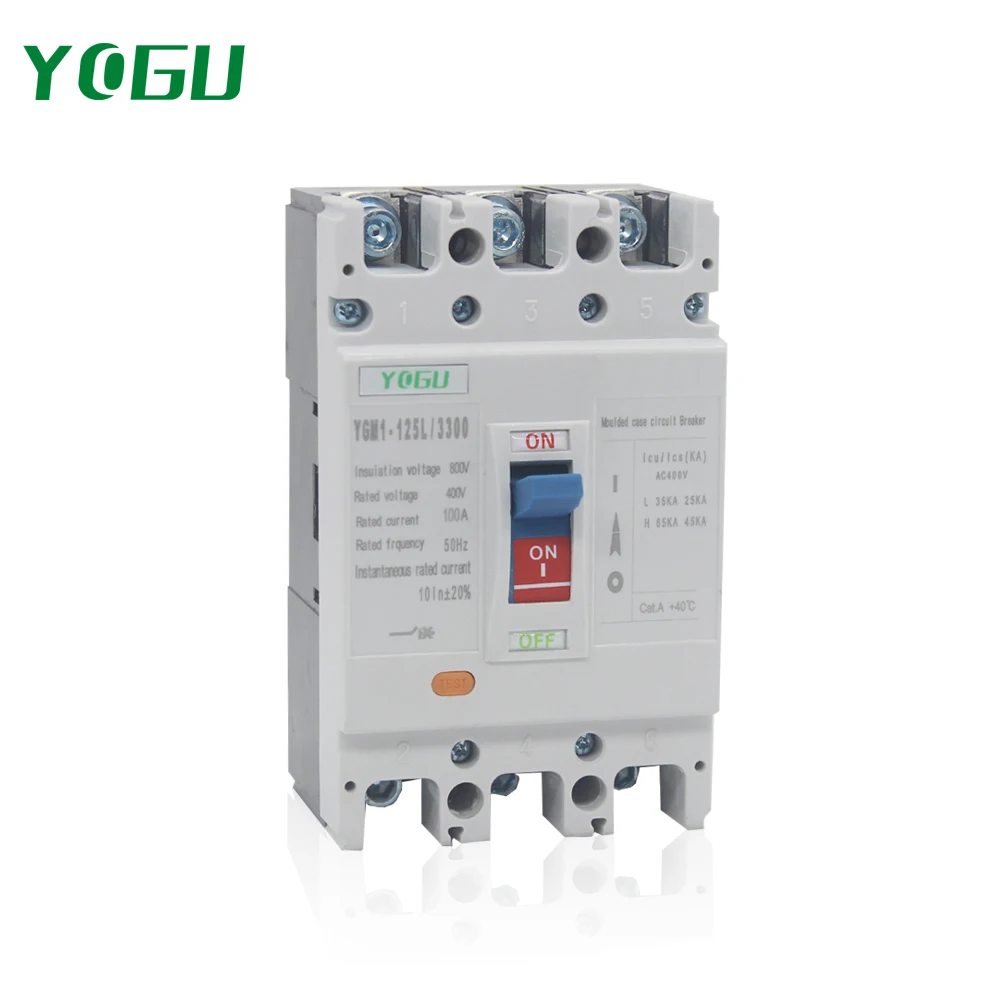 Yogu To Mccb Cm1 6a/100a/800a/1600a 3p 4p Electric Molded Case Circuit ...
