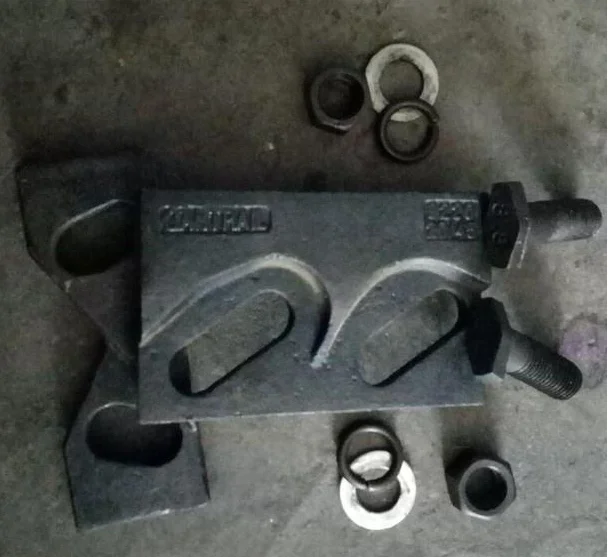 9220 Crane Rail Clamp - Durable A100 Rail Clip Solution