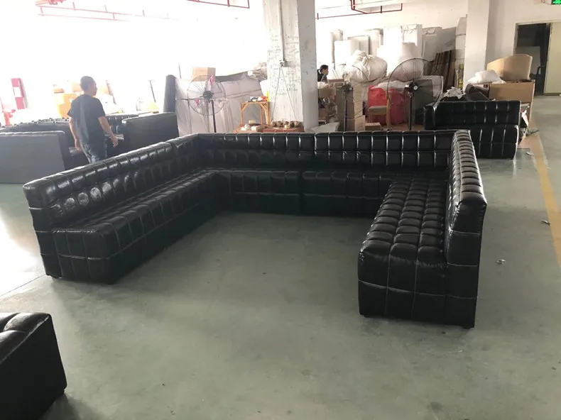 L Shape U Shape Custom Nightclub Bar Lounge Furniture