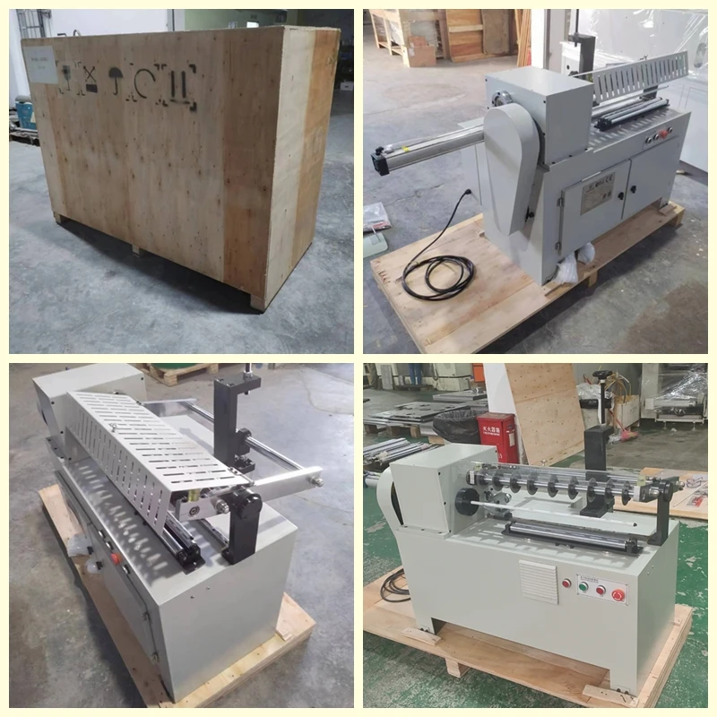 High Speed Spiral Cardboard Kraft Paper Core Slitting Machine for Paper ...