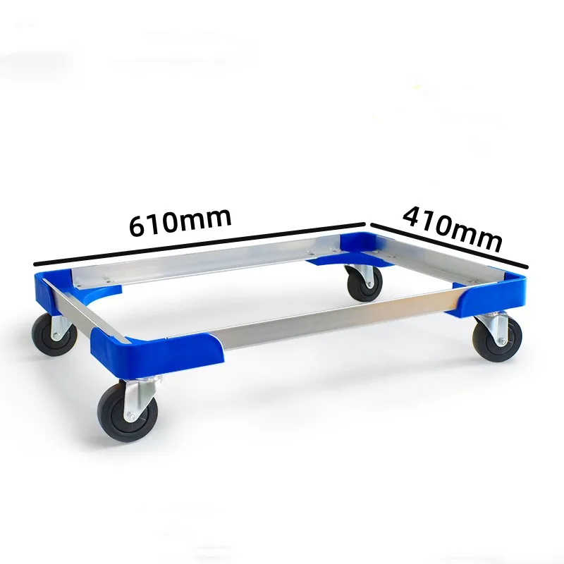 4 Wheel Dolly Industrial Trolley Cart Plastic Dollies With Wheels ...