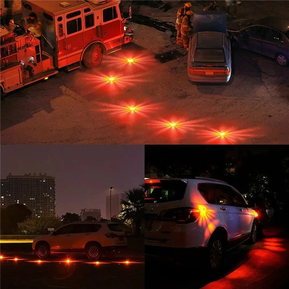Smart LED Traffic Flares - Emergency Lights for Safety
