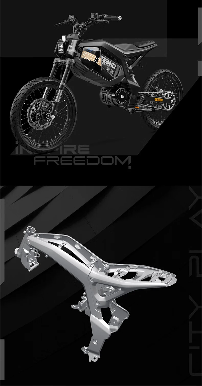 ZEEHO 2023 E Bike - City Fun 48V 25AH Pedal Kit E Bicycle