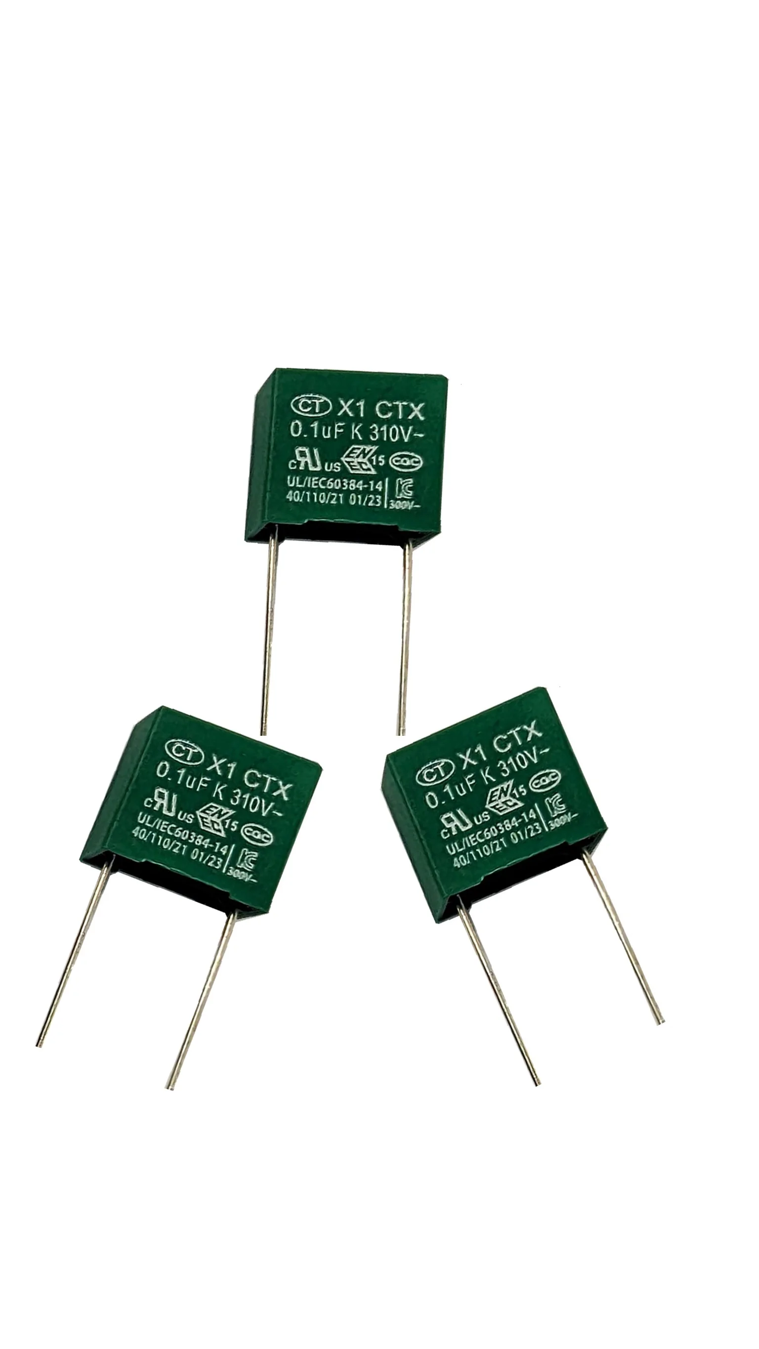 General Purpose Low Impedance X1 Capacitor Mpx Mkp 0.1uf 310vac 104k ...