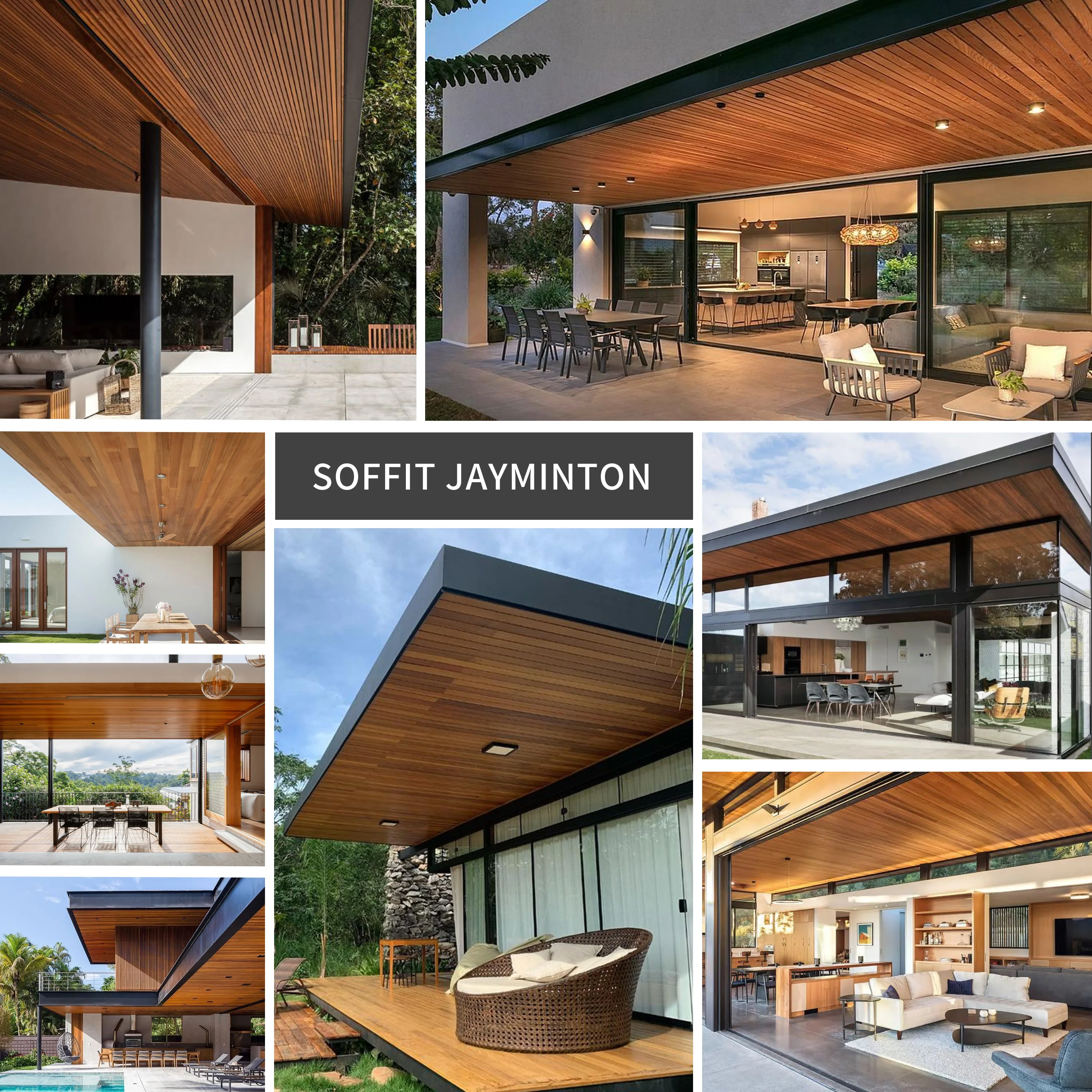 Jayminton Woodgrain Soffit - Durable and Stylish Cladding