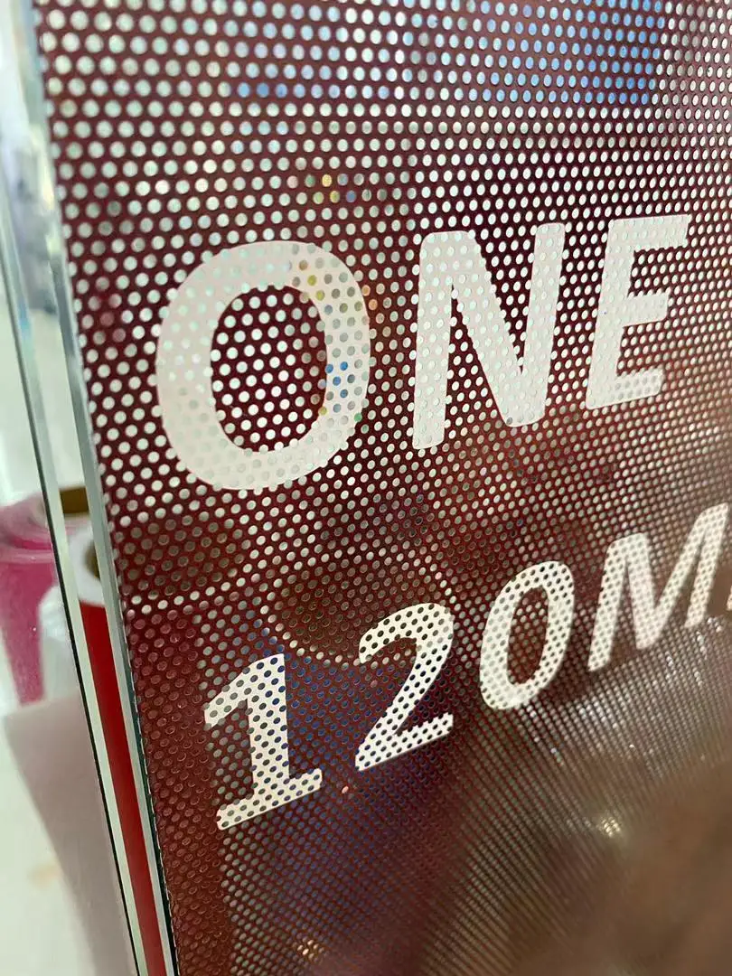 120g 140g One Way Vision For Printing Car Wrap Vinyl One Way Vision See ...