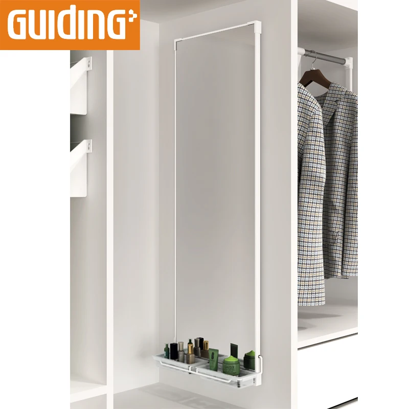 Dressing Wardrobe Pull Out Mirror Pivoted 90 Degree Dressing Mirror ...