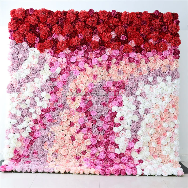 S02566 Custom Flowerwall Birthday Decoration Paneles Florales De Pared ...