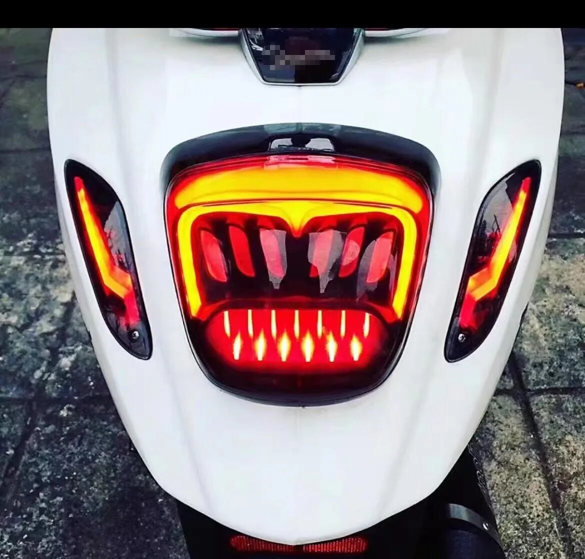 Sequential Level10 Taillight Rear Stoplamp For Vespa Sprint Primavera ...