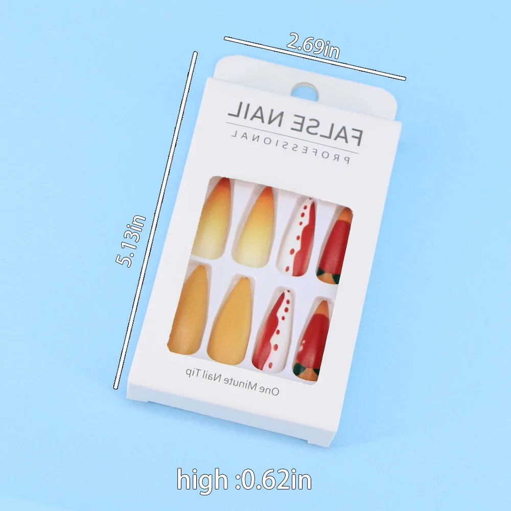 Henny Free Sample Artificial Fingernails Wholesale Art Nails Press On ...