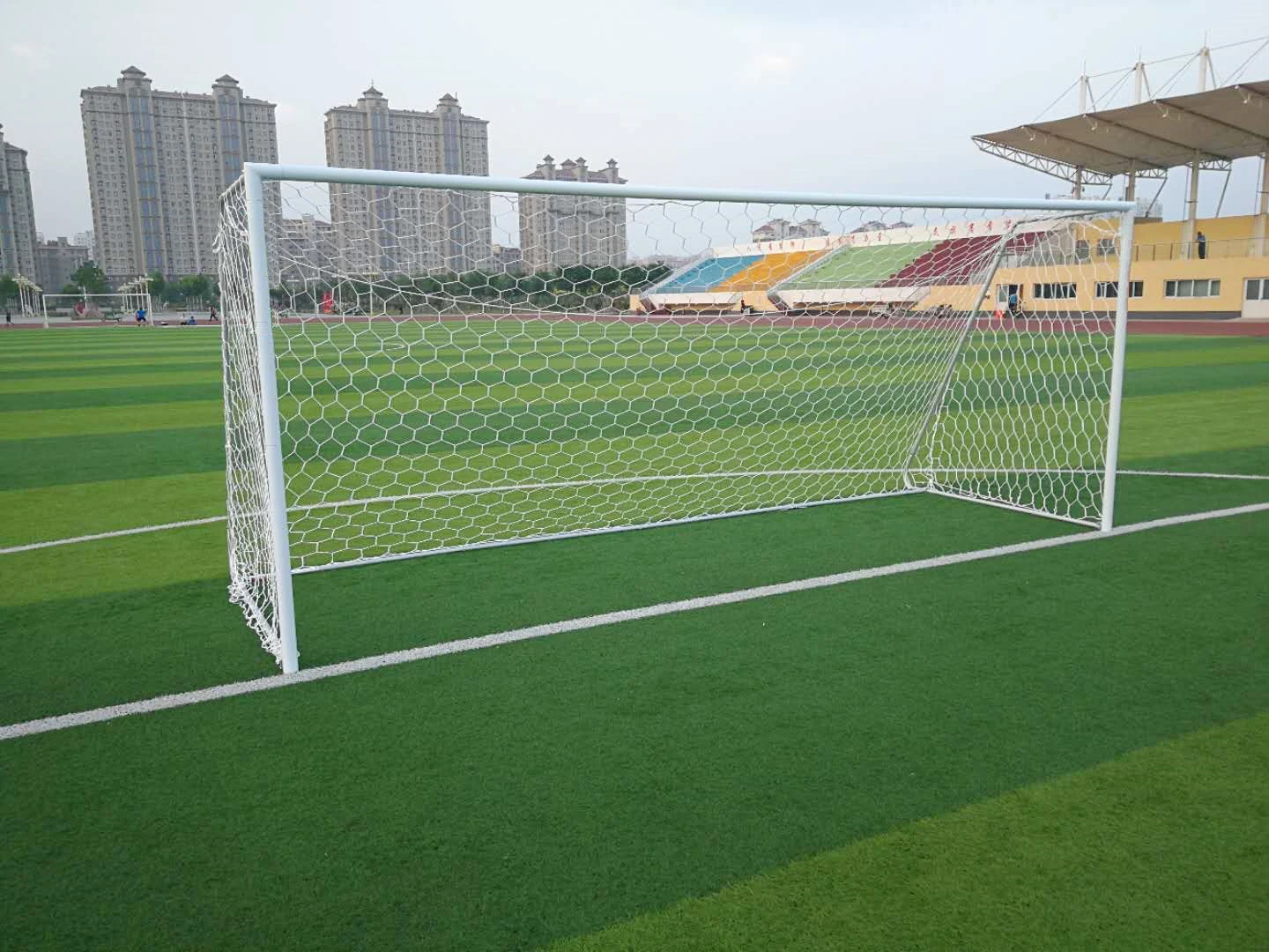Full Size Aluminum Soccer Goal With 11-a-side En748 Standard Includes ...