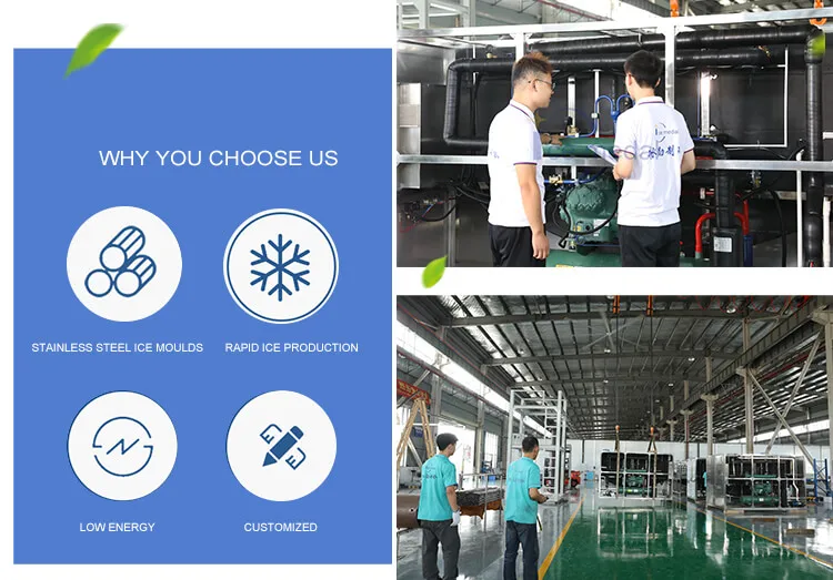 Icemedal Imt5 5 Ton Capacity Per Day China Industrial Ice Maker Tube ...