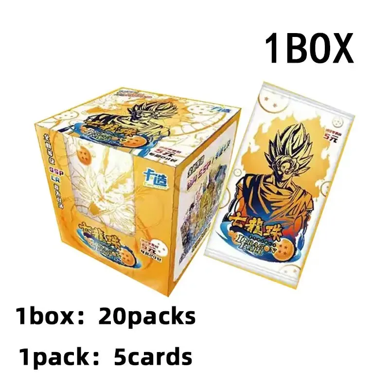Dragon Ball Tcg Collection Card Anime Son Goku Frieza Gold Diamond ...