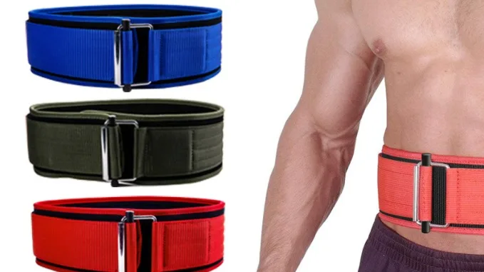Men And Women Deadlift Training Belt Self-locking Weight Lifting Belt ...