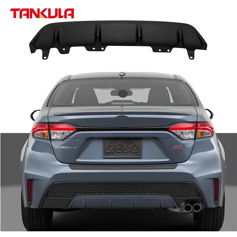 Auto Body Parts Car Back Side Rear Bumper Moulding Rear Bumper Guard ...