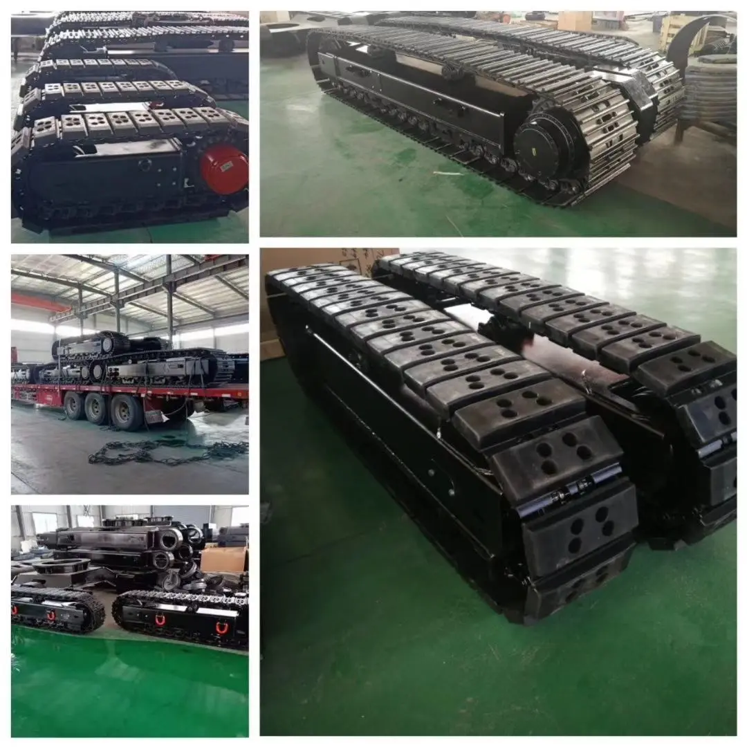 Steel Rubber Track Chassis - Durable Solutions for 0.5ton to 120ton