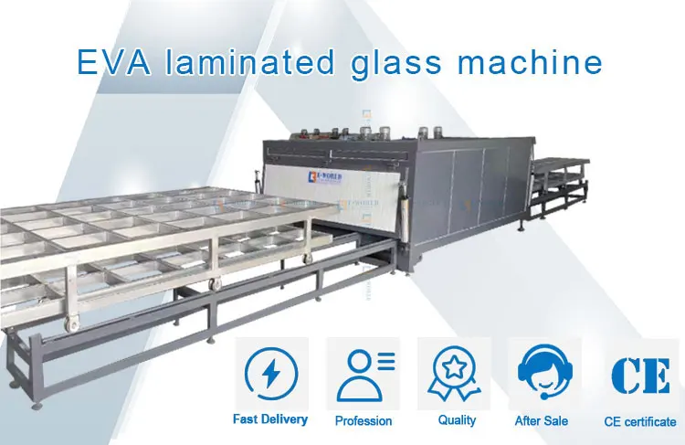 EVA Film Laminated Glass Making Laminating Machine Factory in China