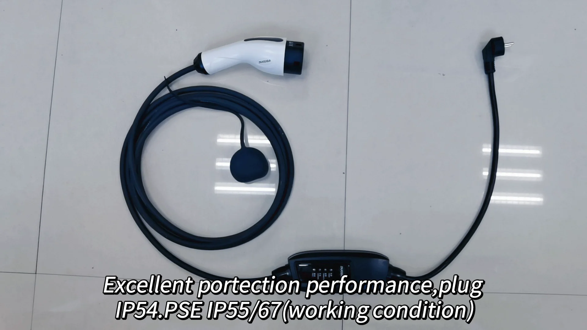 Duosida Ev Charger Type 2 16 Amp Level 2 Charger Chevy Volt Connector ...