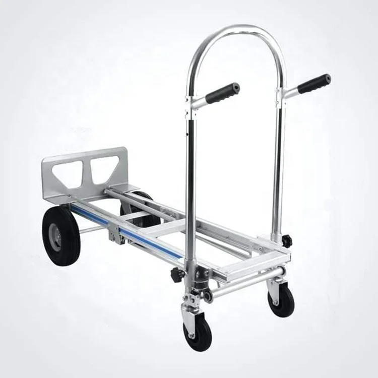3 in 1 Convert Trolley - Heavy Duty Folding Aluminum Hand Truck
