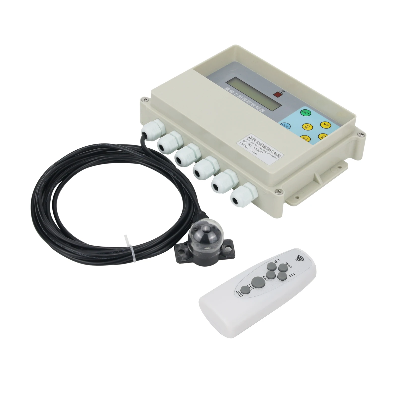 Dual Axis Solar Tracker Controller - Automatic & Remote
